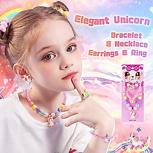 Unicorn Toys for Girls Kids Toys 5 6 7 8 9 10+ Years Old, Kids Unicorn Gifts with Glowing Blanket/ Water Bottle/ Eye Mask/Headband/Crossbody Bag/Sunglass/12PCS Birthday Gift Toys for Girls 6-10+