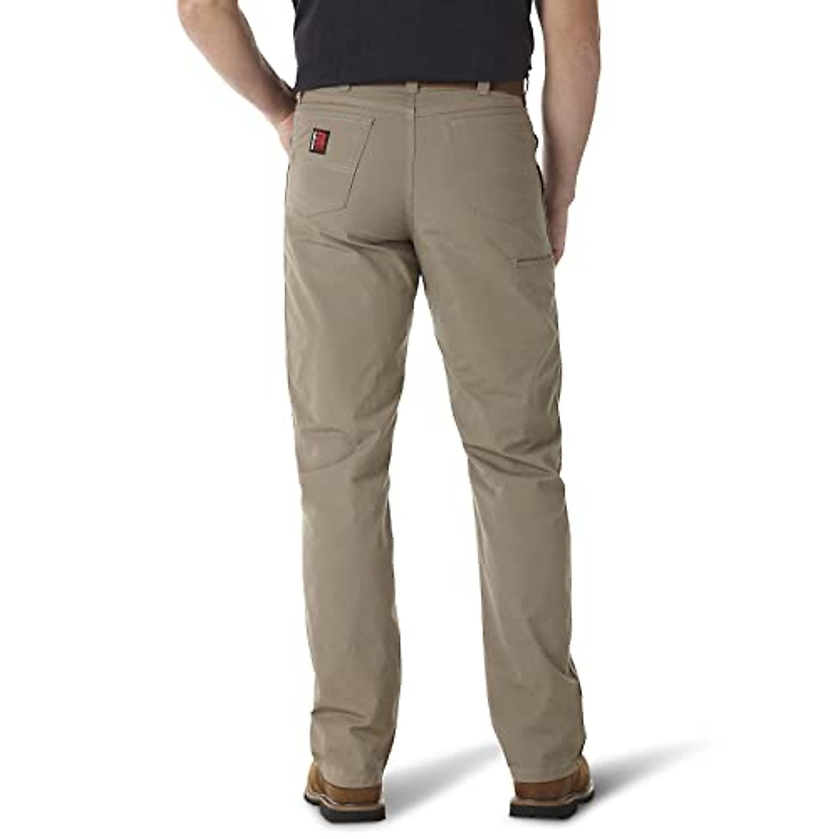 Wrangler Riggs Workwear mens Technician Work Utility Pants, Dark Khaki, 34W x 32L US