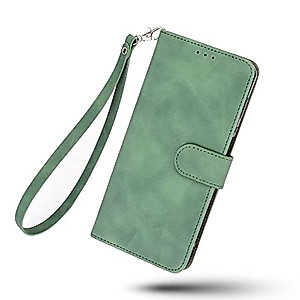 YukeTop Case for Oppo Reno2 Z, PU Leather Flip Folio Wallet Cover, with Card Slots, Case Cover for Oppo Reno2 Z.(Green)