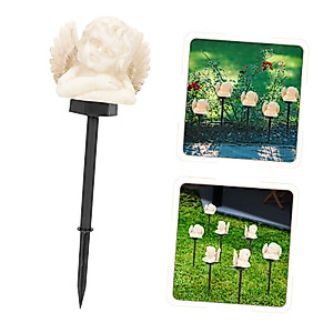 OSALADI Xmas Outdoor Decorations Christmas Decor Solar Lights for Outside Garden Lamp Waterproof Ground Pathway Lamp