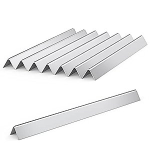 Stanbroil 18 Inch Flavorizer Bars for Weber Summit 400 Series - Stainless Steel Hot Plate for Weber Summit E/S 450/440/460/470 Gas Grills With a Smoker Box - Replacement Parts for Weber 67668, 8 PCS