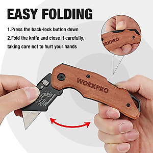 Folding Utility Knife- Mini + Heavy Duty