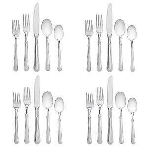 Pfaltzgraff Providence 18/10 Stainless 20pc. Flatware Set (Service for Four)