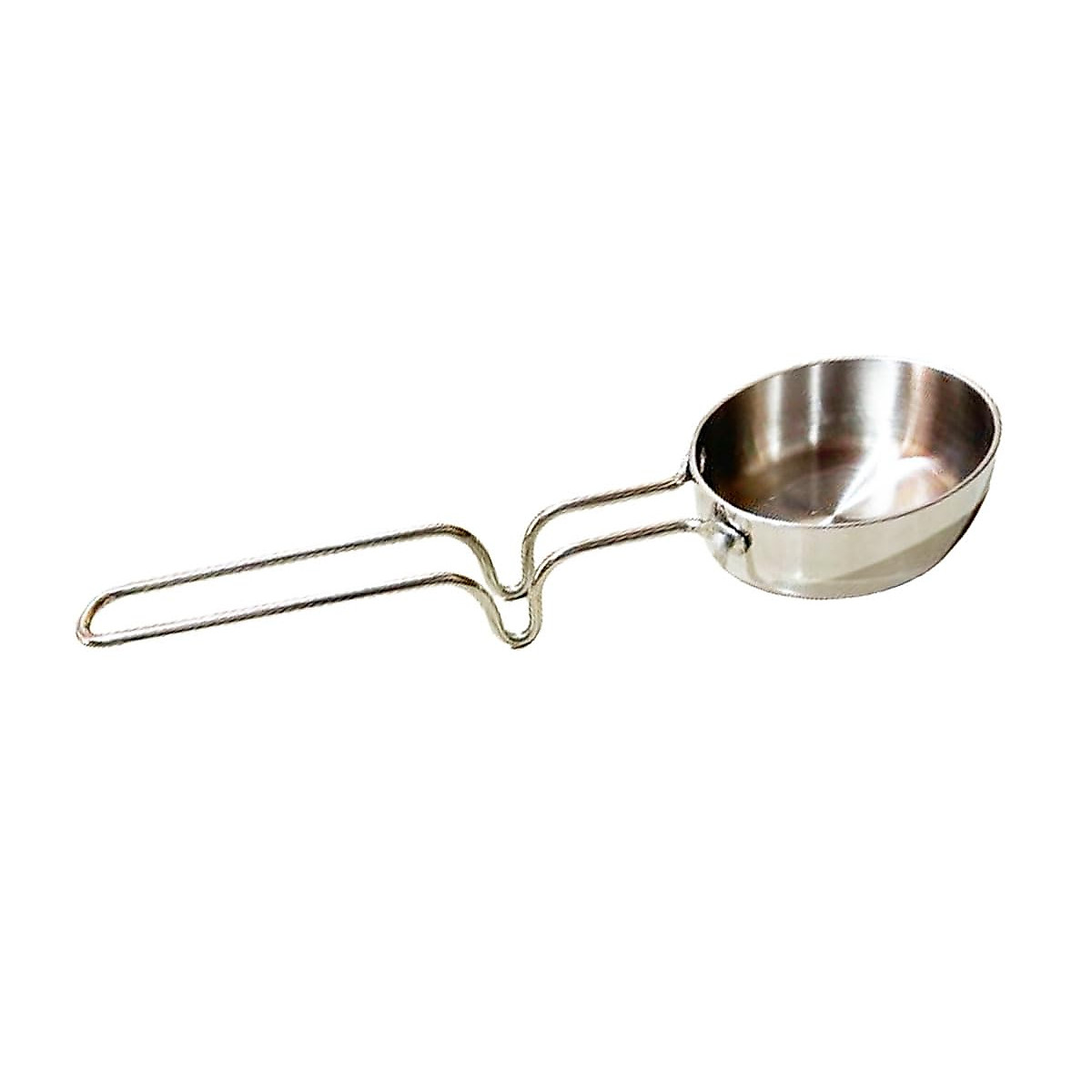 Satre Online and Marketing Stainless Steel Triply Flat Tadka Pan, Vagariya, Fry Pan, Steel Flat Tadka Pan, Size No. 7