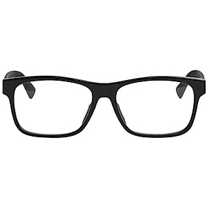 Gucci Rectangular Eyeglasses GG0176OA 001 Black 56mm 0176