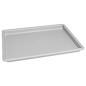 Fat Daddio's POB-10151 Anodized Aluminum Jelly Roll Pan, 10 x 15 x 1 Inch