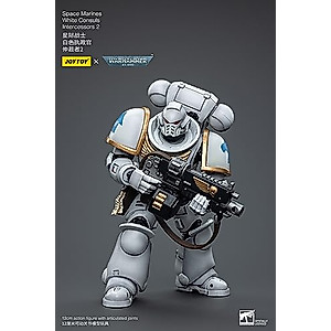 JoyToy Warhammer 40K: Space Marines White Consuls Intercessors 2 1:18 Scale Action Figure