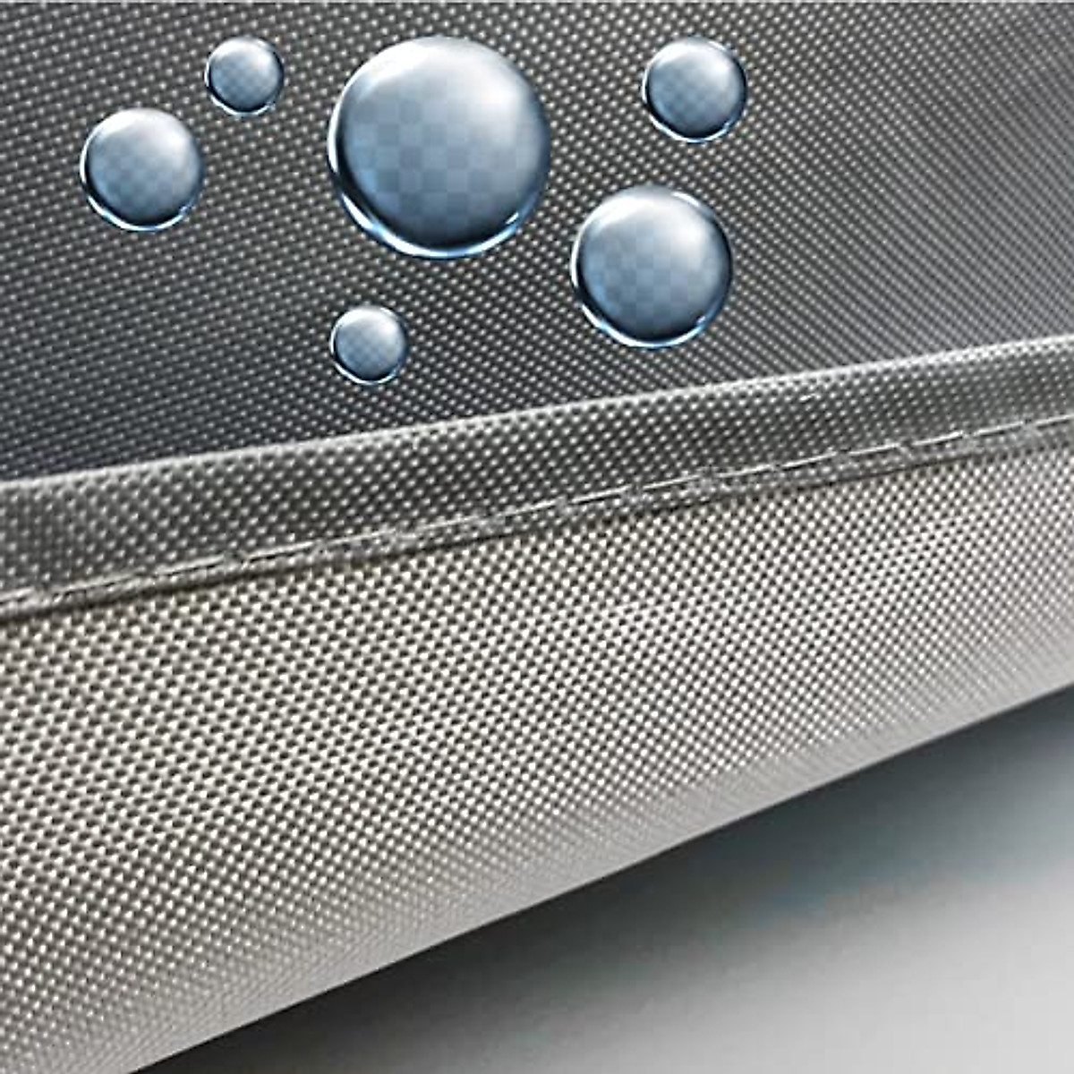 BACKYARD EXPRESSIONS PATIO · HOME · GARDEN 912399 Outdoor Patio Cover-600D Oxford Cloth- Grey- Works with 45 or 57 Quart Coolers-Backyard Expressions