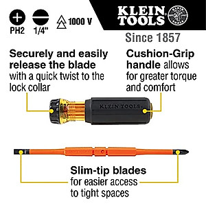 Klein Tools Insulated Screwdriver Set (32293) and Mini Ratchet Set (65200)