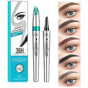 Eyret Liquid Eyebrow Pencil Natural Waterproof Eyebrow Pen Long-Lasting Eyebrow Microblading Pen Makeup Costume for Women and Girls