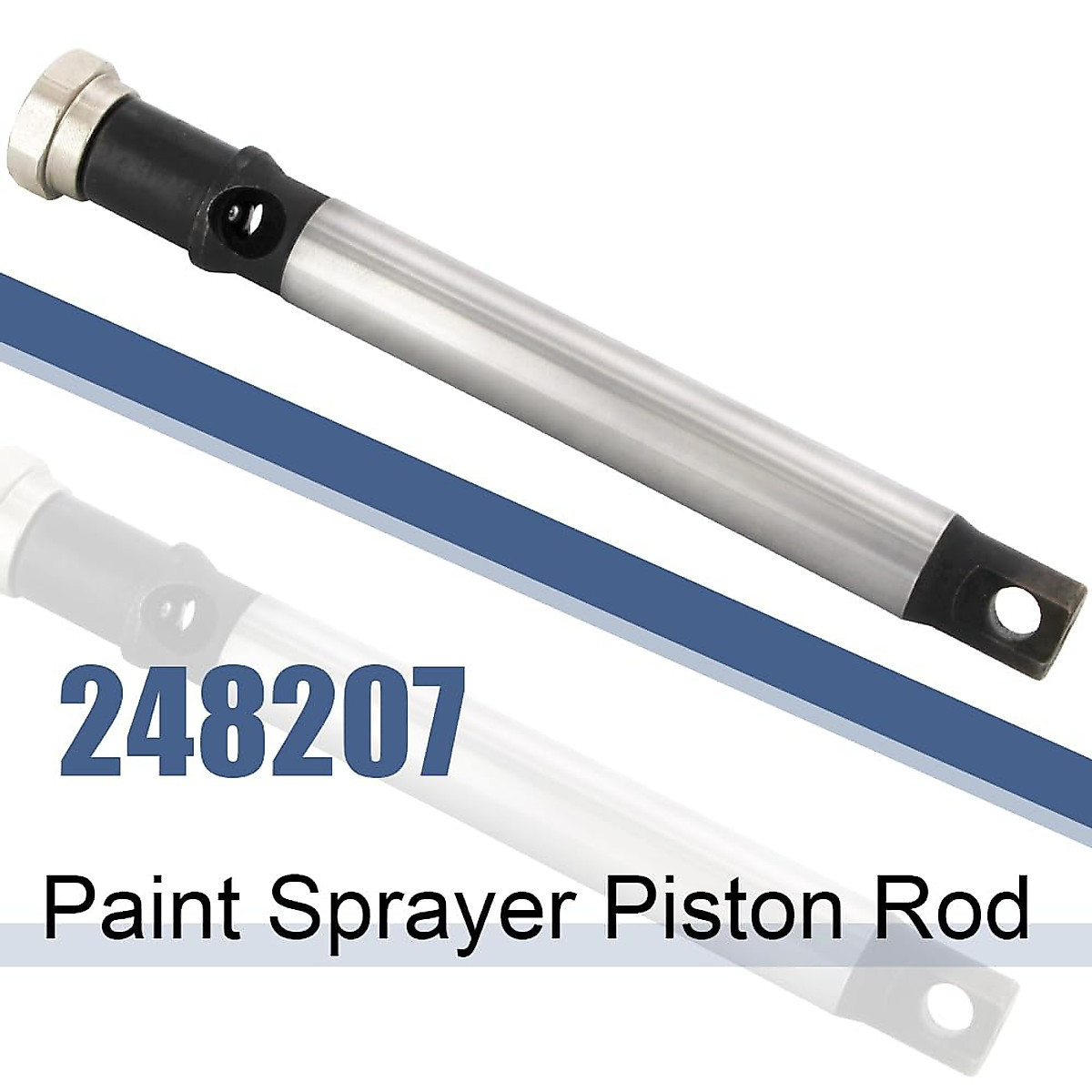 248-207 Paint Sprayer Piston Rod Compatible with 5900 1095 1595 Aftermarket Airless Paint Sprayers 248207