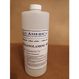 triethanolamine/Tea 99% (16 fl oz / 0.125 Gallon, HEDP Plastic Bottle)