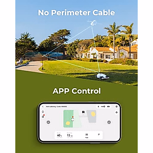 MAMMOTION LUBA AWD Robotic Lawn Mower for 1.25 Acre Lawn, APP Control with Virtual Boundaries, All-Wheel Drive, Multi-Zone Management