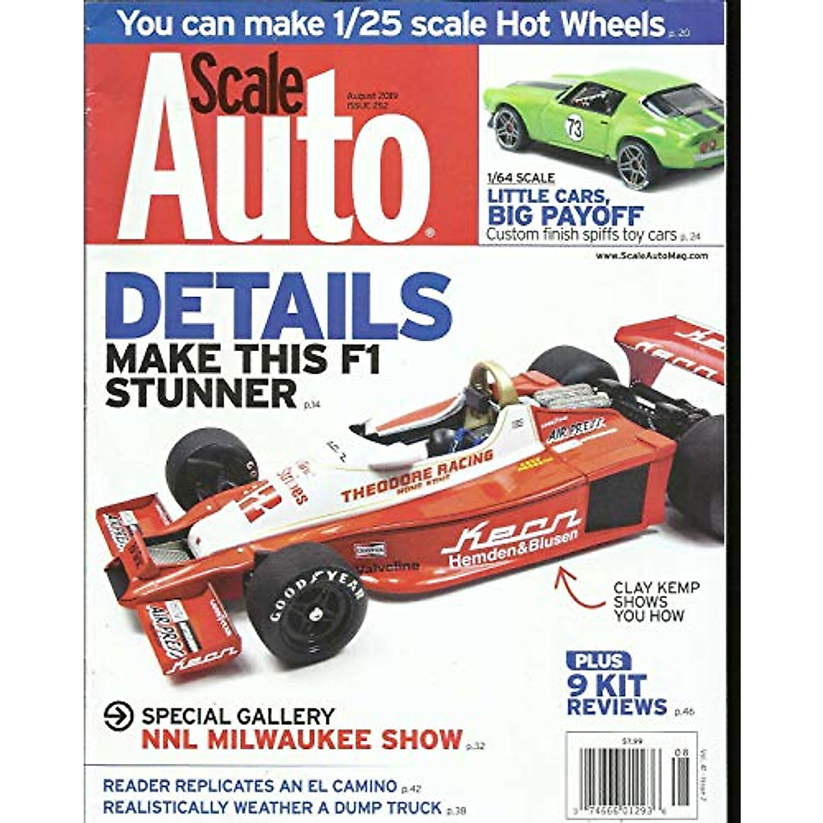 SCALE AUTO MAGAZINE, DETAILS MAKE THIS FI STUNNER AUGUST, 2019 VOL. 41# 2