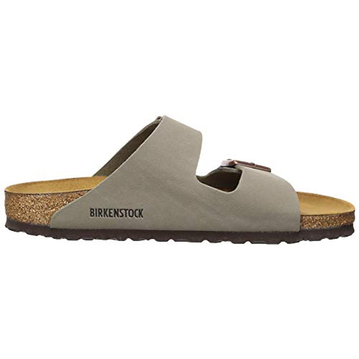 Birkenstock Unisex Arizona Stone Birkibuc Sandals - 39 M EU