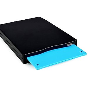 Syba USB Portable 3.5" Floppy Disk Drive, Plug and Play No Drivers Needed, Windows 2000/XP/Vista/7/8/10 Mac OSX Linux (External) NEC Chipset SY-USB-FDD