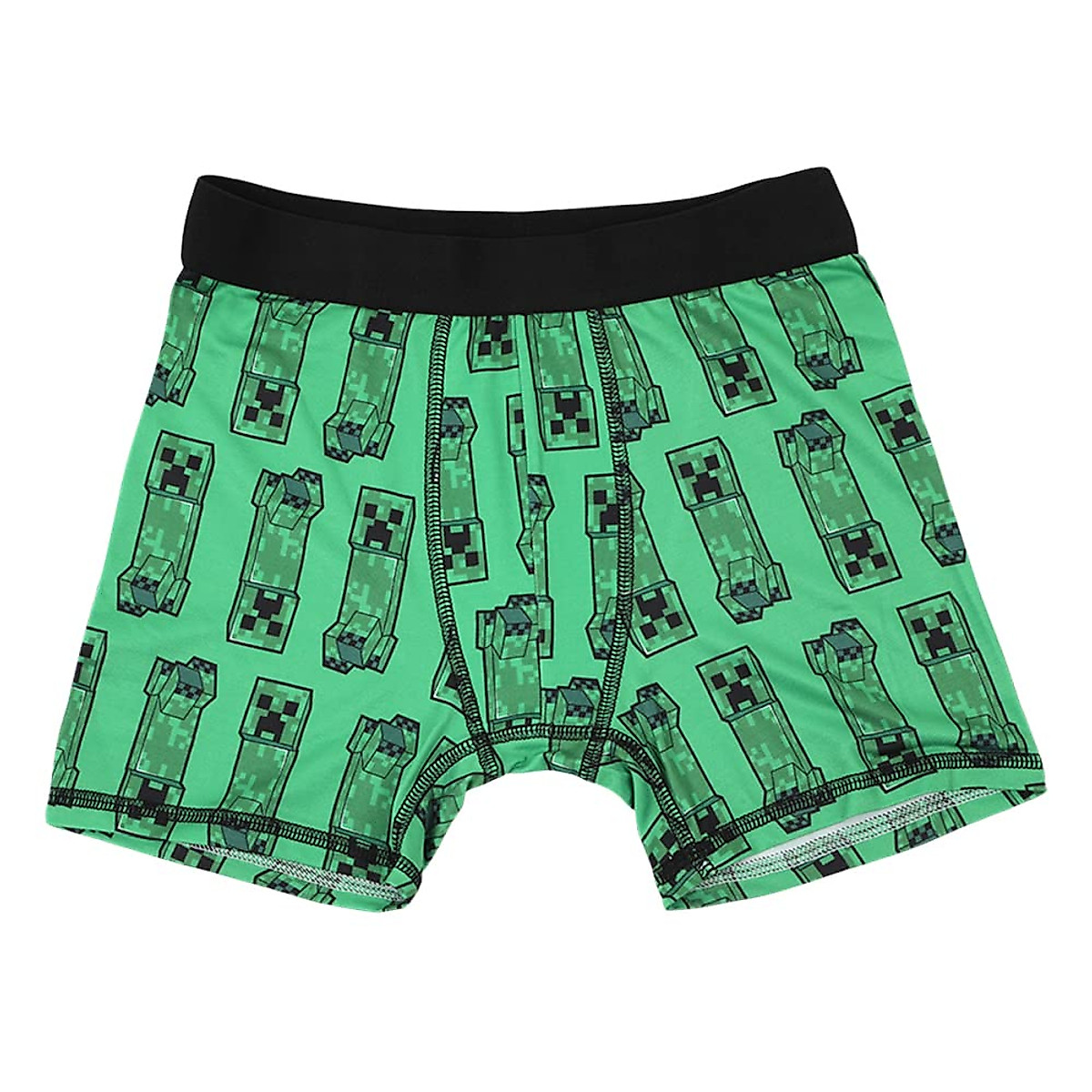 Minecraft Building Video Game 5pk Boys Boxer Briefs Set- Size 4 Black