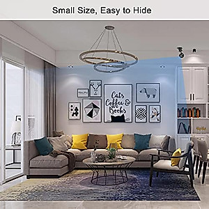 Spy Camera Wireless Hidden Mini WiFi Camera FULL HD Clear Live Video Built-in Battery Tiny Compact Indoor Security Cam with Phone App Easy Setup Smallest Home Surveillance Nanny with Night Vision