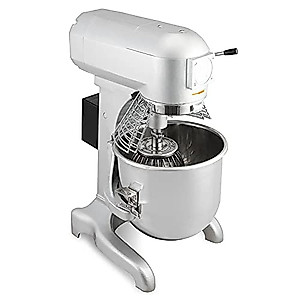 INTBUYING Commercial Food Mixer 15L Dough Kneading Machine Commercial Food Stand Mixer Double -speed Double-acting 304 Stainless Steel