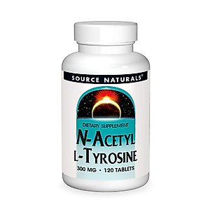 Source Naturals N-Acetyl L-Tyrosine Dietary Supplement - 120 Tablets