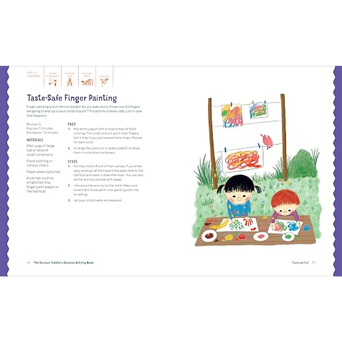 The Toddler's Science Activity Book: 100+ Fun Early Learning Activities for Curious Kids (Toddler Activity Books)