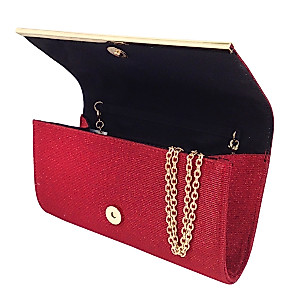 Glittering Evening Clutch (Red)