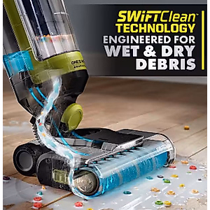 RYOBI ONE+ HP 18V Brushless Cordless Wet/Dry Stick Mop and Vacuum Kit with 4.0 Ah Battery and Charger