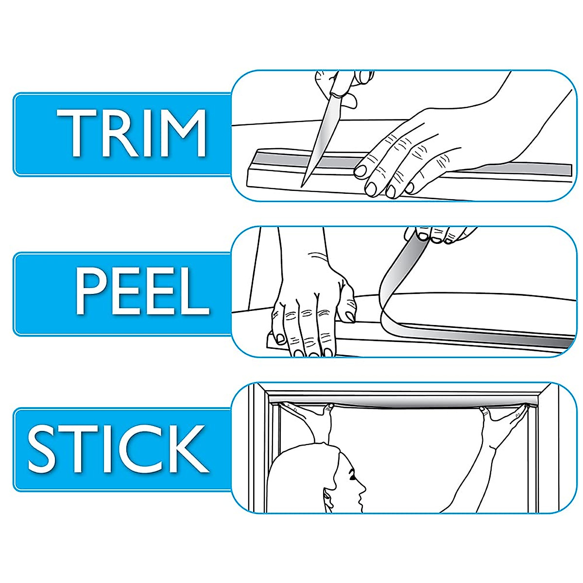 Redi Shade No Tools Original Room Darkening Pleated Paper Shade Gray, 36 in x 72 in, 6 Pack