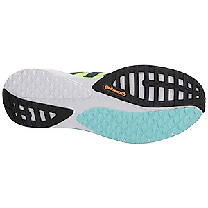 adidas Women's SL20 Running Shoe, Yellow/Crew Navy/Aqua, 12