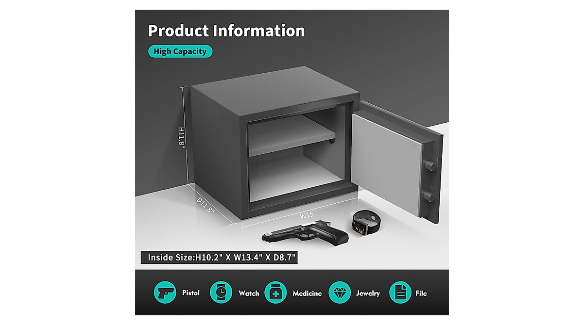 AEGIS Fireproof Safe Box - Secure Your Valuables