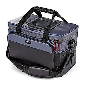 Igloo Coast Durable and Compact Insulated 36 Can Cooler Duffel Bag, Dark Blue