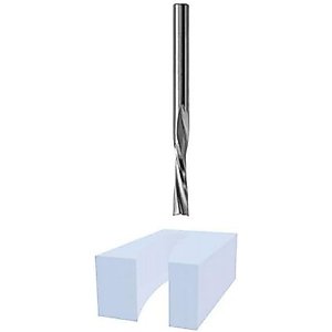 Bosch 85611M 1/4 in. Solid Carbide Double Flute Acrylic Router Bit