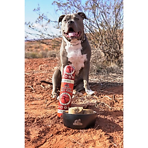 Redbarn Premium Rolled Dog Food, Semi-Moist, Beef Recipe - High Protein Full Feed, Topper, Training Treat, or Pill Pouch - Balanced Meal with Functional Ingredients - 4 lb. (8 Rolls)