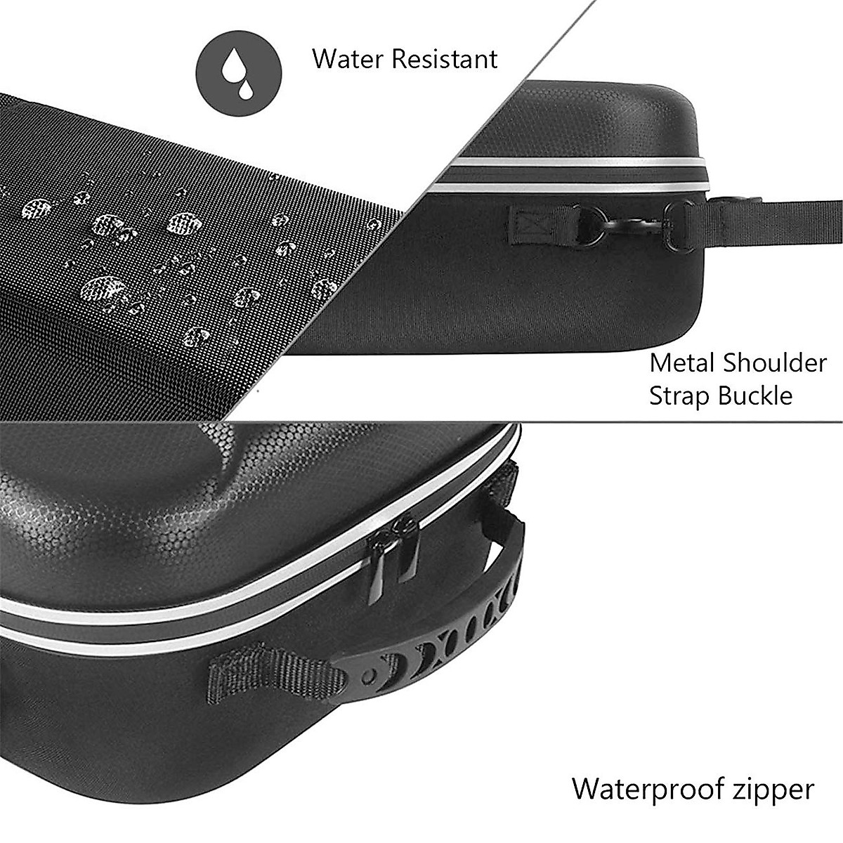 Oriolus VR Hard Carrying Case Compatible with HTC Vive Cosmos PC VR Headset and Controllers