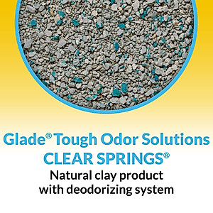 Purina Tidy Cats Non Clumping Cat Litter, Glade Clear Springs Multi Cat Litter - 20 lb. Bag