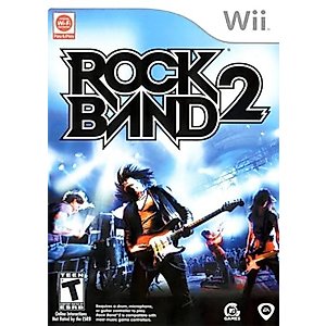 Rock Band 2 - Nintendo Wii (Game only)