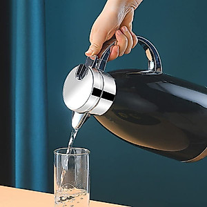 LHLLHL 2300ML Large Capacity Household Hot Water Thermos Drinkware Double Wall Stainless Steel Vacuum Flask Kettle