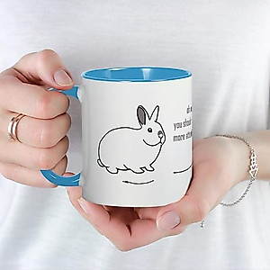 CafePress Oh Well. (Bunnies Chew Cabl Mug Ceramic Coffee Mug, Tea Cup 11 oz