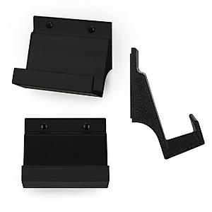 BRAINWAVZ Gaming Keyboard Stand for Wall Mounting - Adhesive or Screw Mount Installation - Stylish and Space Saving Solution for Gamers, Home & Office (KBW01)