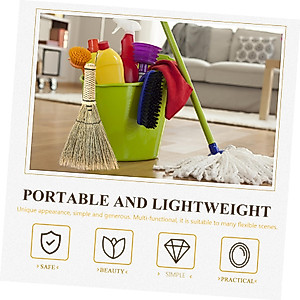 Garneck Household Old Fashioned Handle Duster Wedding Toddler Cleaning Supplies Small Whisk Brooms Hand-Made Corn Broom The Bed Artificial Child Sorghum Carpet Asia Mini Vietnam