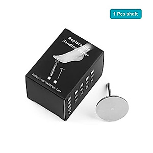 NMKL38 Stainless Steel Disc for 25mm Sanding Paper 3/32" Metal Disk Nail Drill Bits Drill Nails Accessories