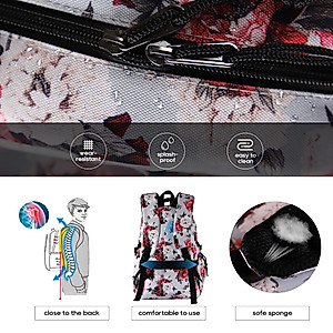 GinzaTravel 16-inch Colorful Laptop Backpack (Colorful series) (safflower)