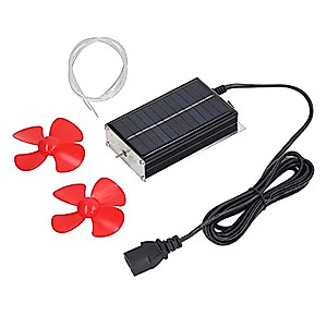 Car Solar Wind Power Generator Extender Generator with Fans Outdoor Generation System Small DC Solar Panels Electric Vehicle Range Booster Battery Extending Generator 12V‑125V