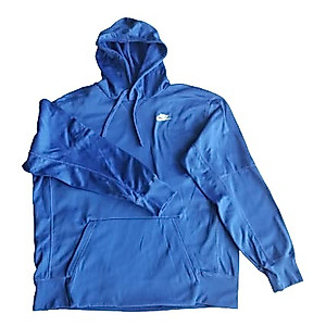 Nike Men's Therma Sportswear Pullover Hoodie Blue Size X-Large