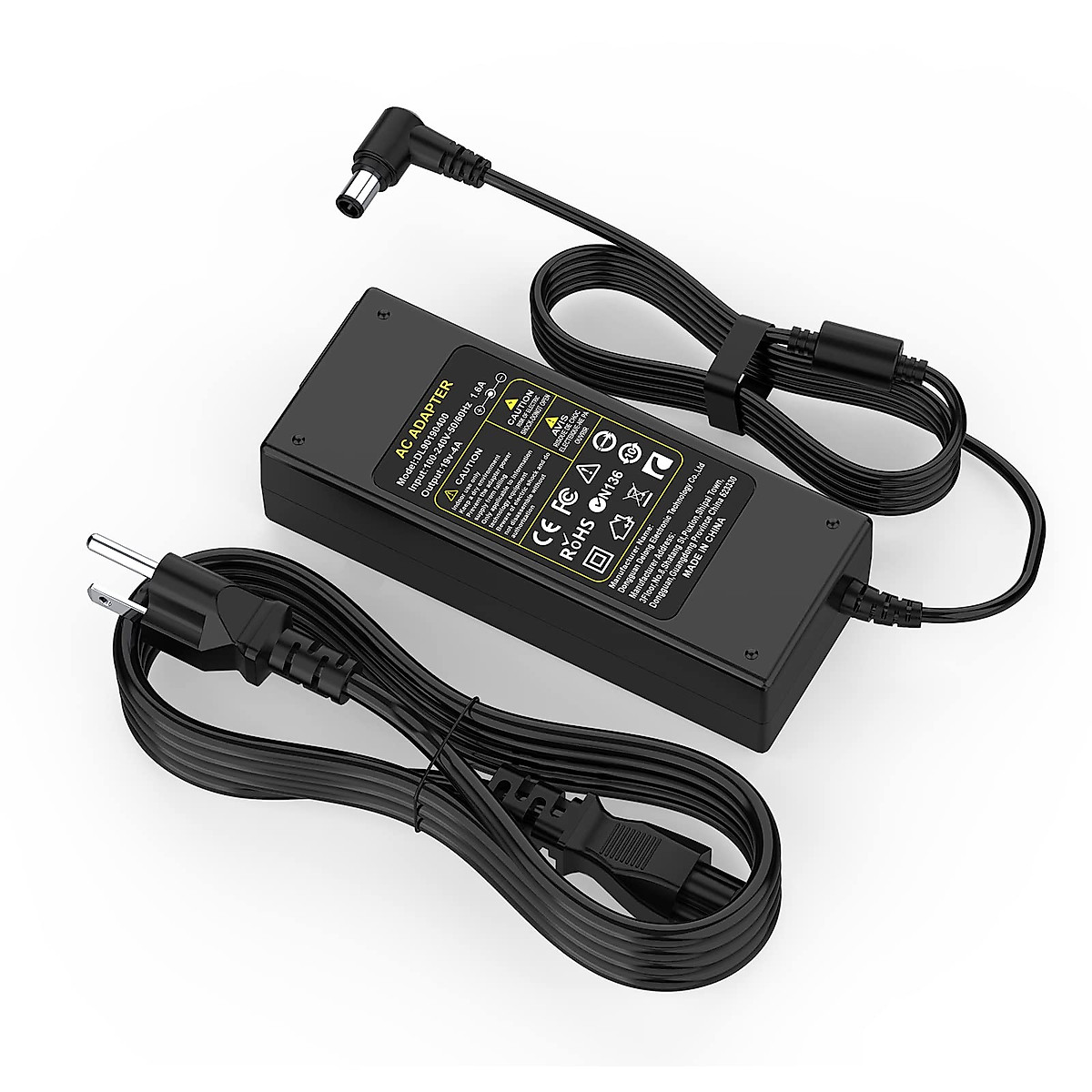 DC 19V TV Charger AC Adapter for Samsung 22" 32" UN32J UN22H UN32J4000AF UN22H5000 UN32J4000 UN32J400DAF BN44-00835A LCD LED Plasma DLP A4819-FDY BN44-00837A A6619 FSM Soundbar Power Supply Cord Plug