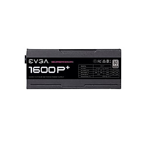 EVGA Supernova 1600 P+, 80+ Platinum 1600W, Fully Modular, 10 Year Warranty, Includes Free Power On Self Tester, Power Supply 220-PP-1600-X1