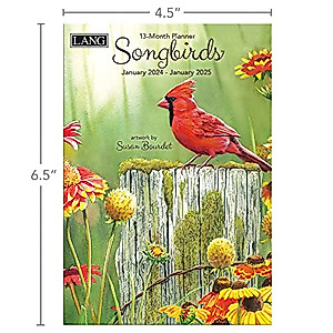 LANG Songbirds™ 2024 Monthly Planner (24991012120)
