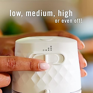 Febreze PLUG Scent Booster Starter Kit, Oil Diffuser, Air Freshener Plug In, Continuous Scent Device + 2 Downy Calm Refills