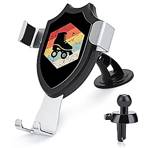 Vintage Roller Skates Car Phone Holder Mount Universal Cellphone Vent Clamp for Dashboard Windshield Stand