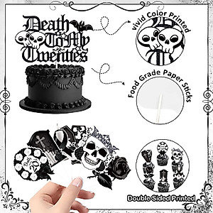 TSVATE Death to My 20s Decorations, Rip 20s Birthday Decorations, Rip to My 20s Birthday Decorations, 30th Birthday Decorations for Her Him Dirty 30 Thirtieth My Youth Funeral Party Decorations Banner